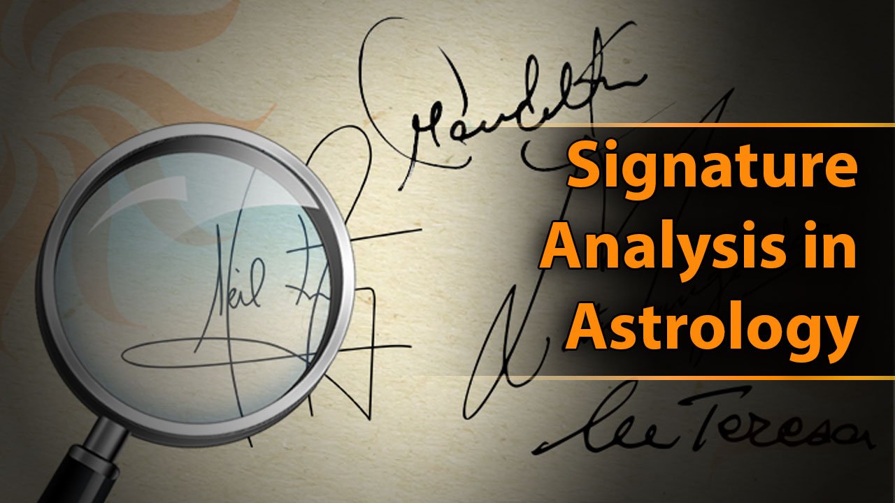 Signature Analysis in Astrology Perspective